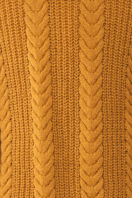 Jeannine Knitted Caramel Cardigan | Boutique 1861