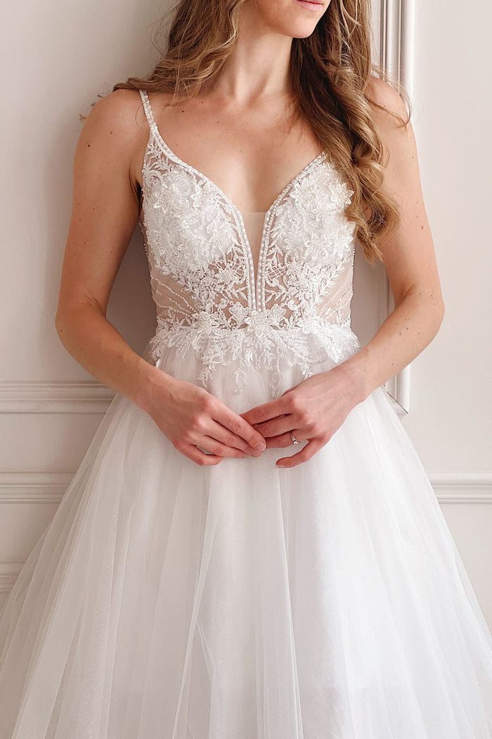 Astranova Layered Tulle Gown with Lace | Boudoir 1861