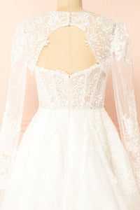 Beatrix Strapless Tulle Wedding Gown with Bolero | Boudoir 1861