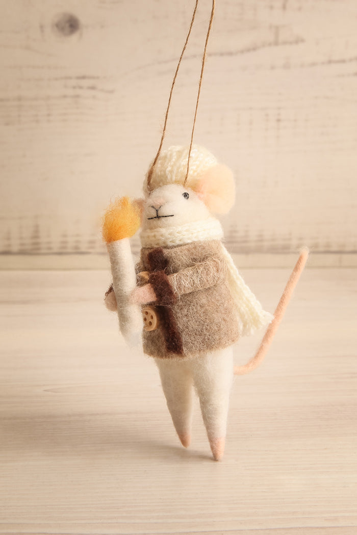 Outdoor Mouse Holiday Ornament | Maison garçonne