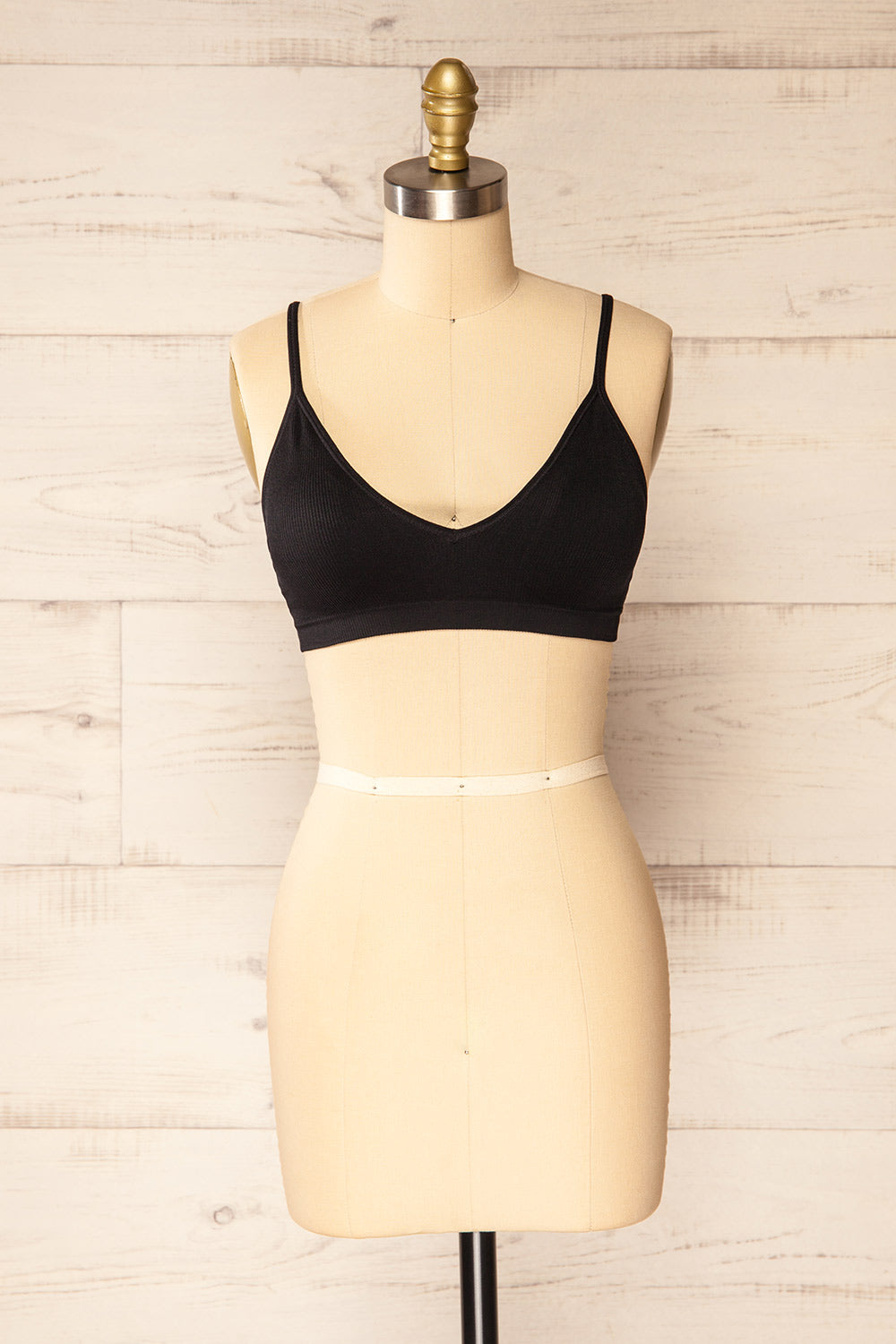 Ketsia Black Padded Bralette | La petite garçonne