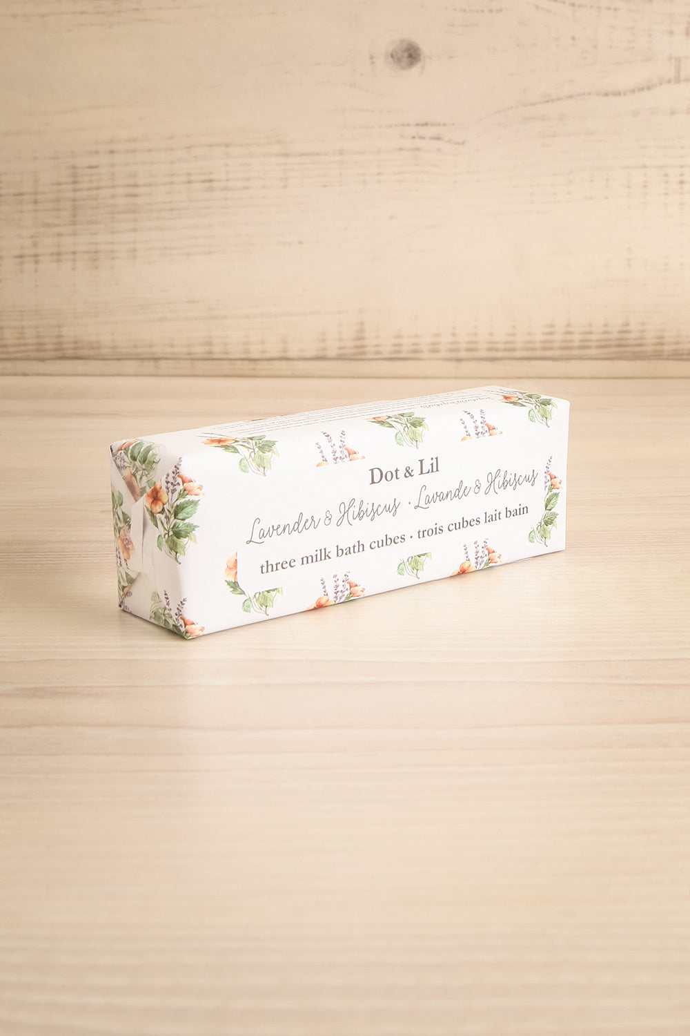 Lavender & Hibiscus Milk Bath Cubes Gift Set | Maison garçonne