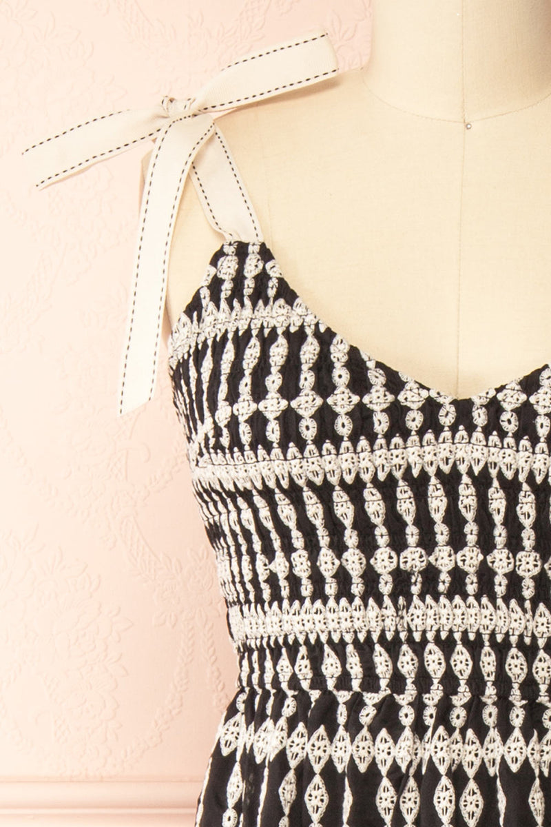 Lexane Long Patterned Dress with Pockets | Boutique 1861