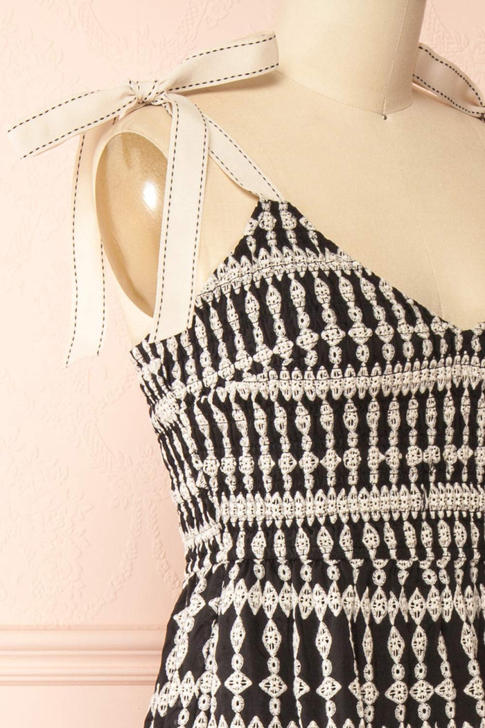 Lexane Long Patterned Dress with Pockets | Boutique 1861