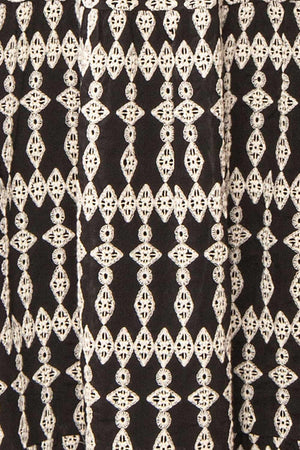 Lexane Long Patterned Dress with Pockets | Boutique 1861