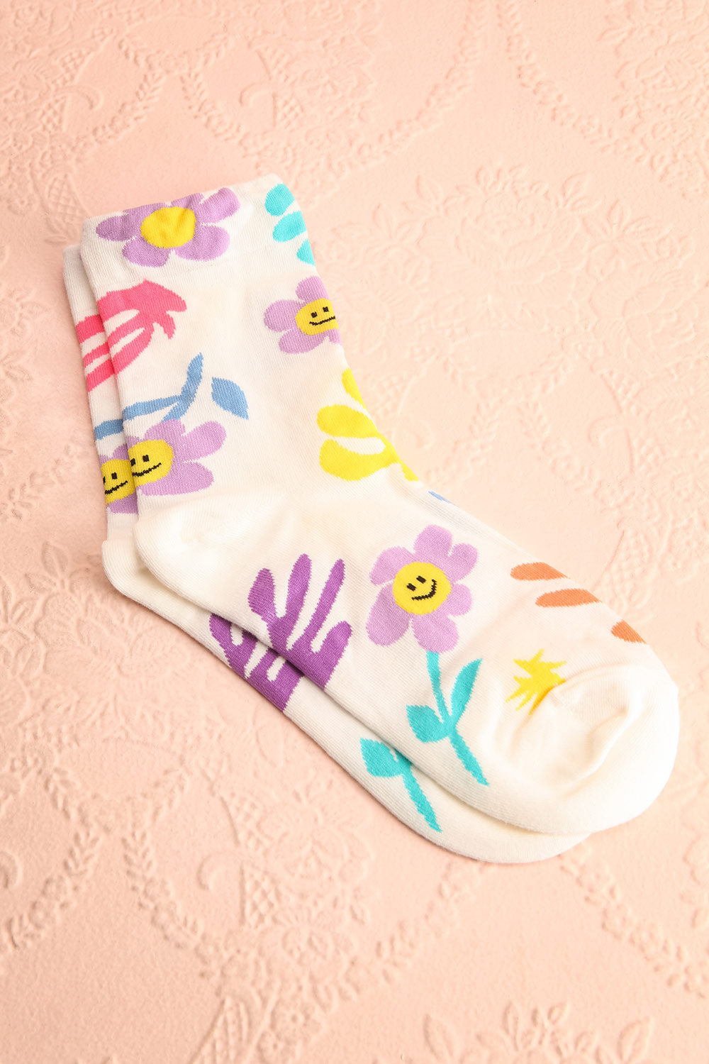 Matisse Smiley Flowers Socks | Boutique 1861