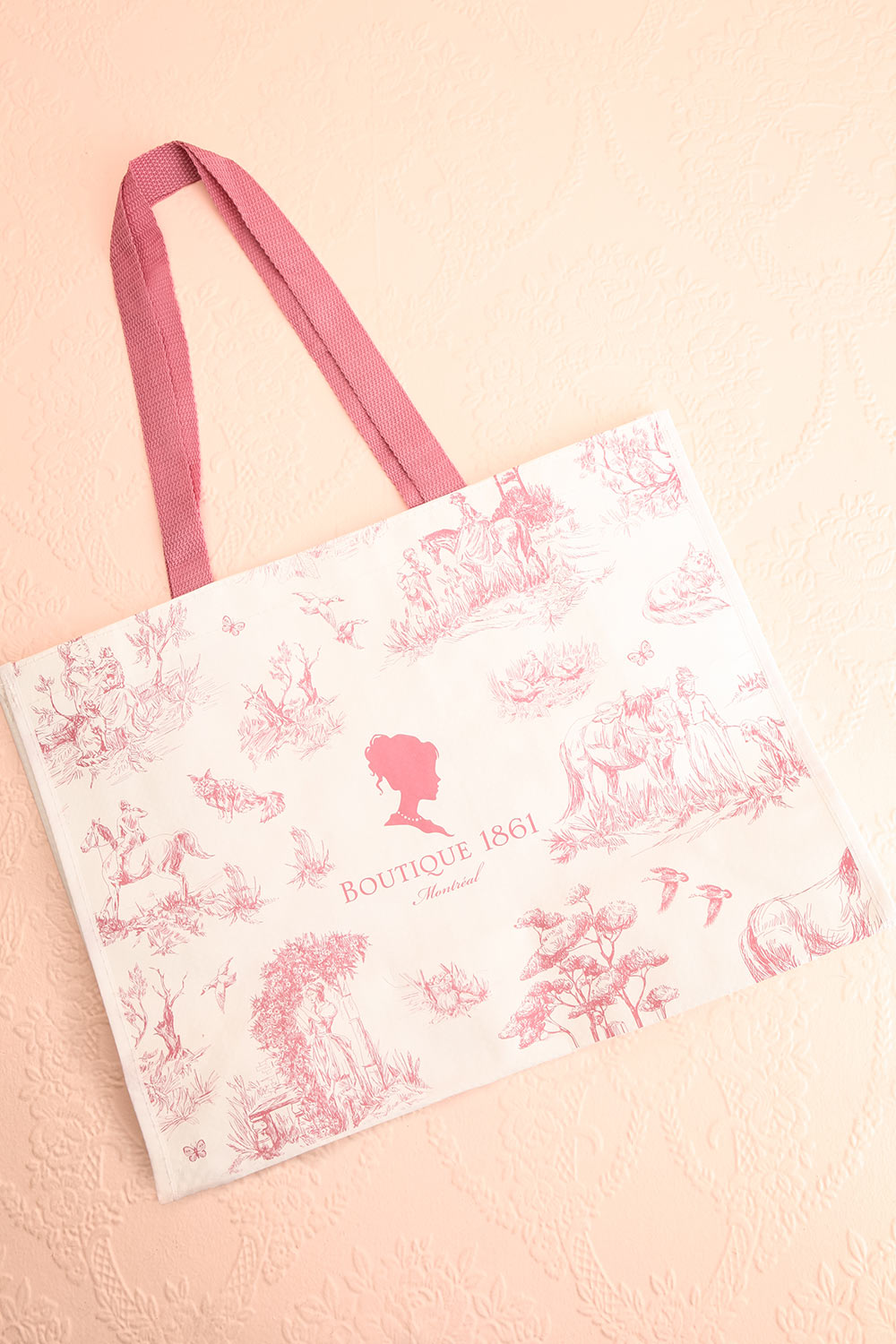 Sac Réutilisable 1861 Rose | Boutique 1861