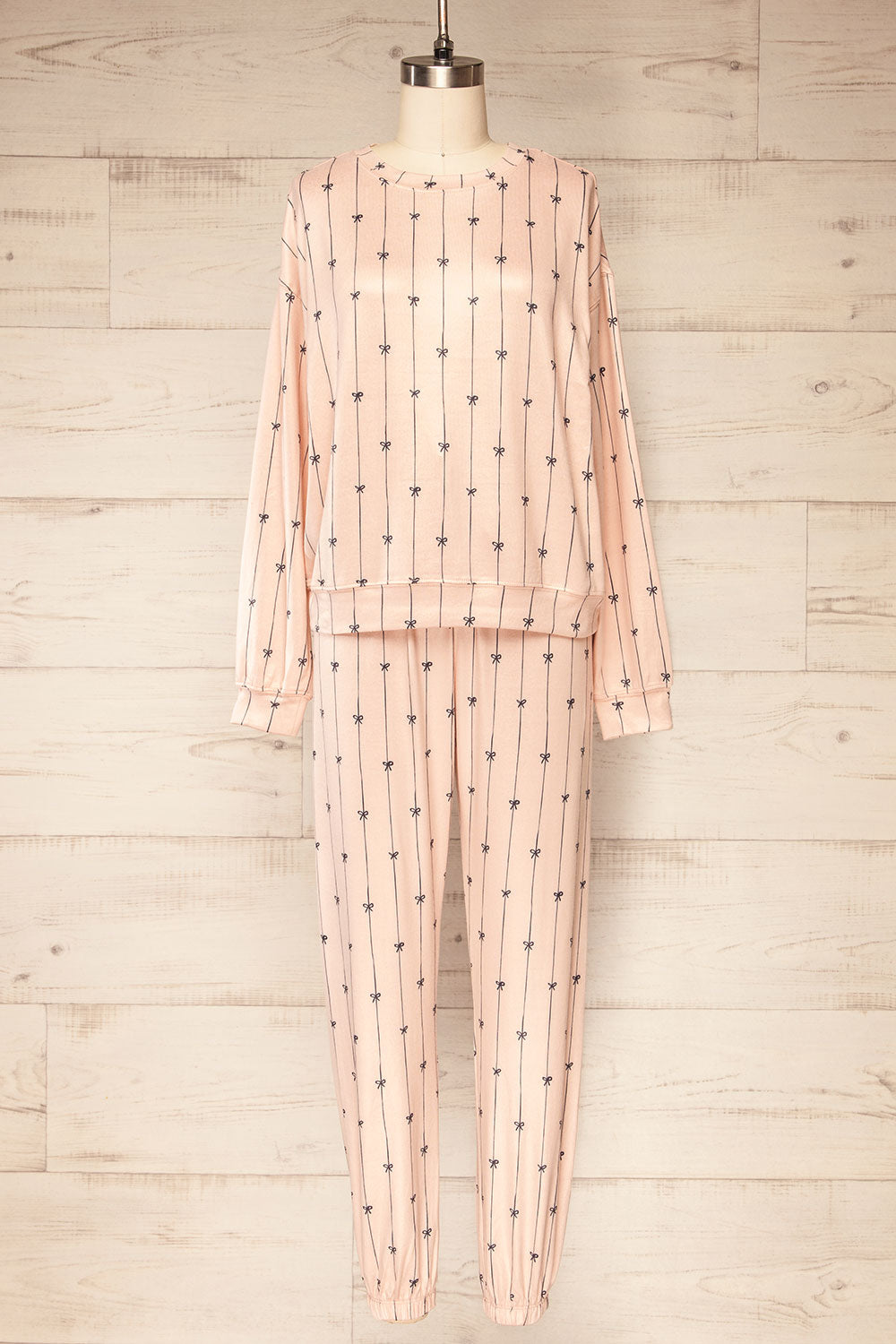 Set Funhalouro Pink Loungewear Set | La petite garçonne