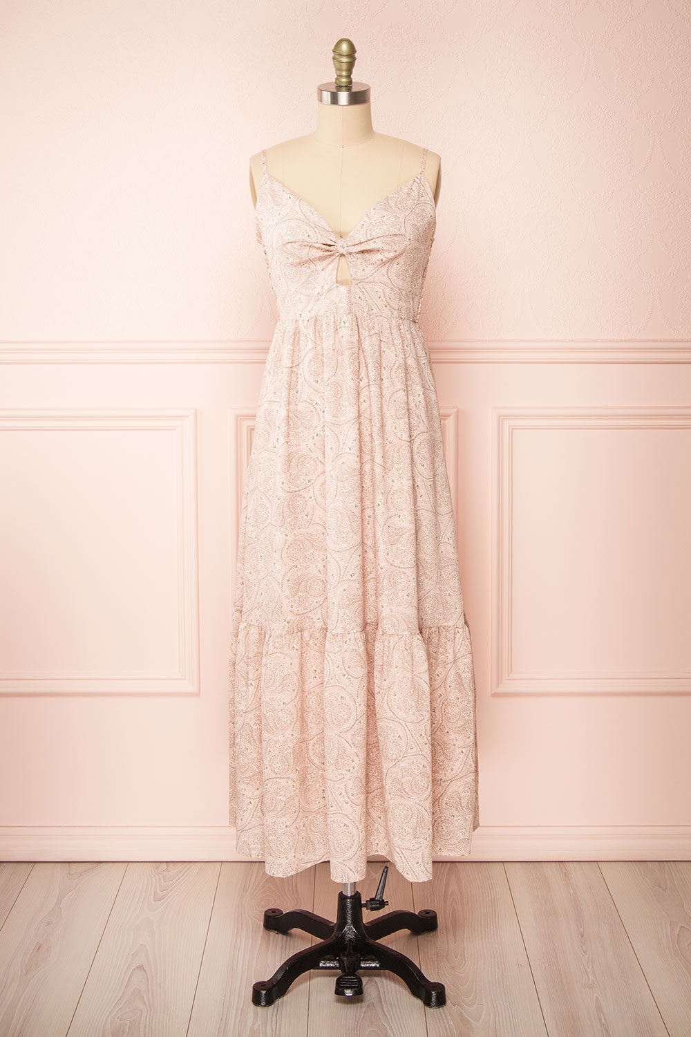 Ting Pink Paisley Maxi Dress | Boutique 1861