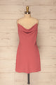 Faanes Pink Short Slip Dress | La petite garçonne