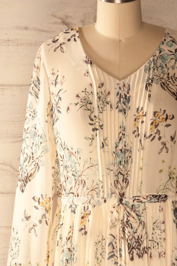 Marsaili - Vintage style floral maxi dress