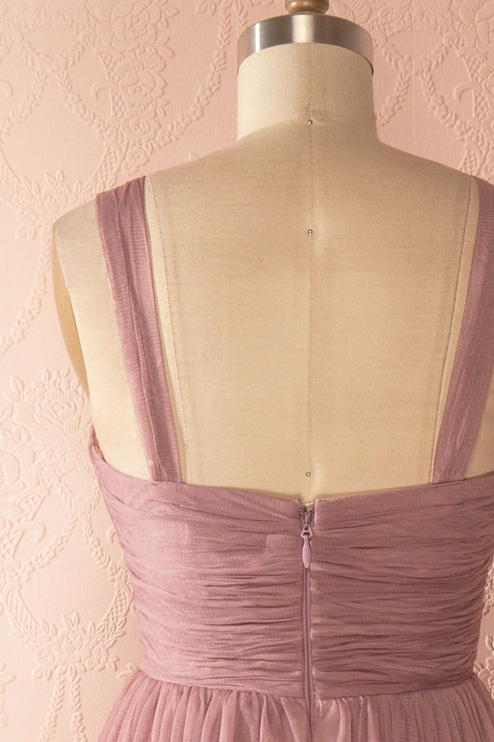 Nattie Mauve Purple Tulle Prom Dress | Boudoir 1861