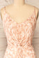 Pecs Peach Tie-Dye Knotted Maxi Dress w/ Slit | La petite garçonne
