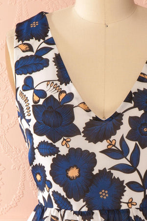 Pranel White Floral Summer Smock Dress | Boutique 1861