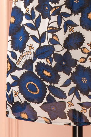 Pranel White Floral Summer Smock Dress | Boutique 1861