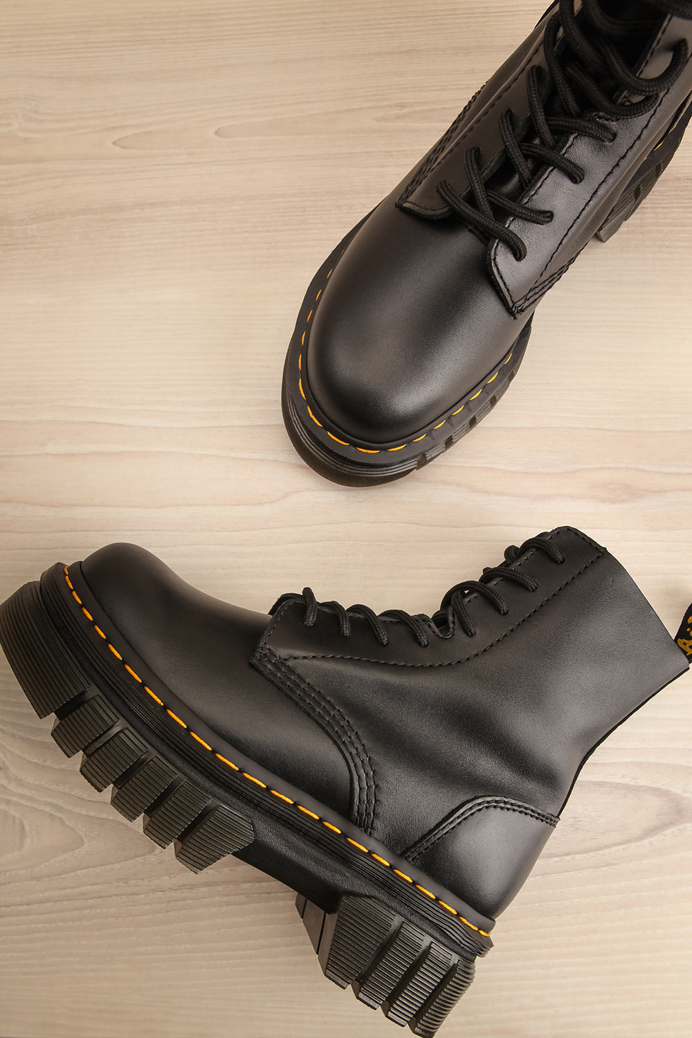 Audrick Nappa Leather Platform Ankle Boots | La petite garçonne