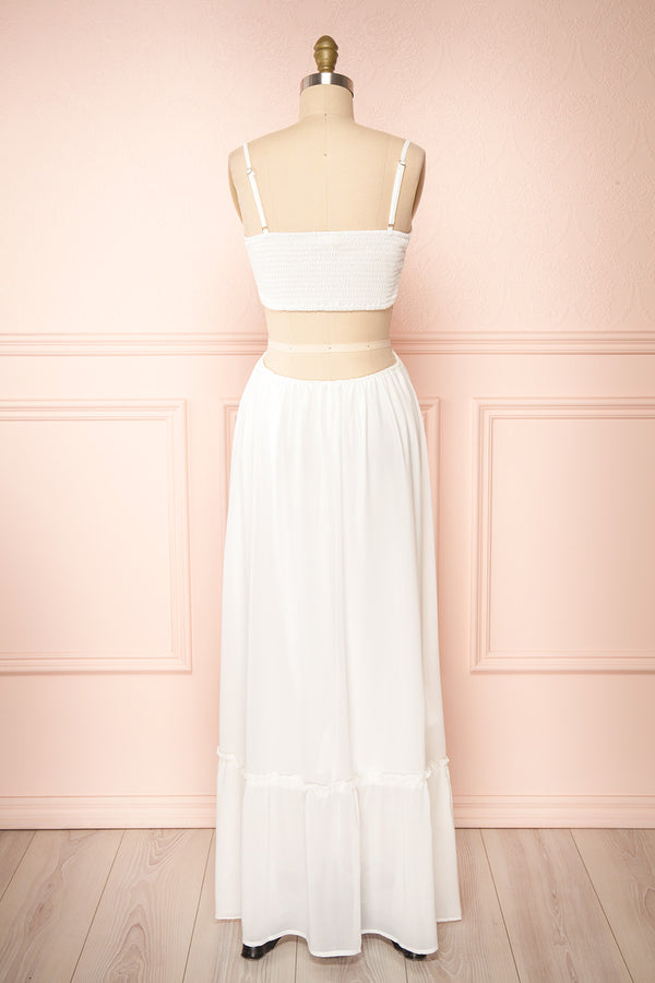 Decima Sleeveless Maxi Dress w/ Cut-Outs | Boutique 1861