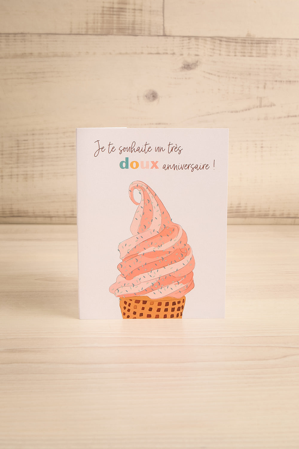 Doux Anniversaire Card | Maison garçonne