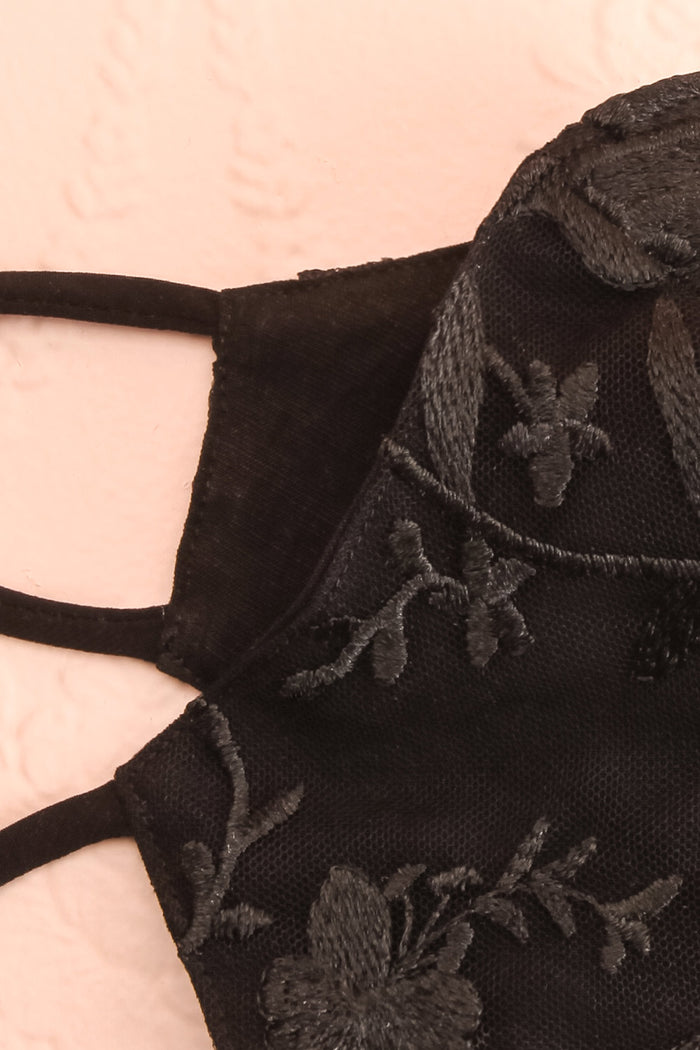 Face Mask Black Lace | Boutique 1861
