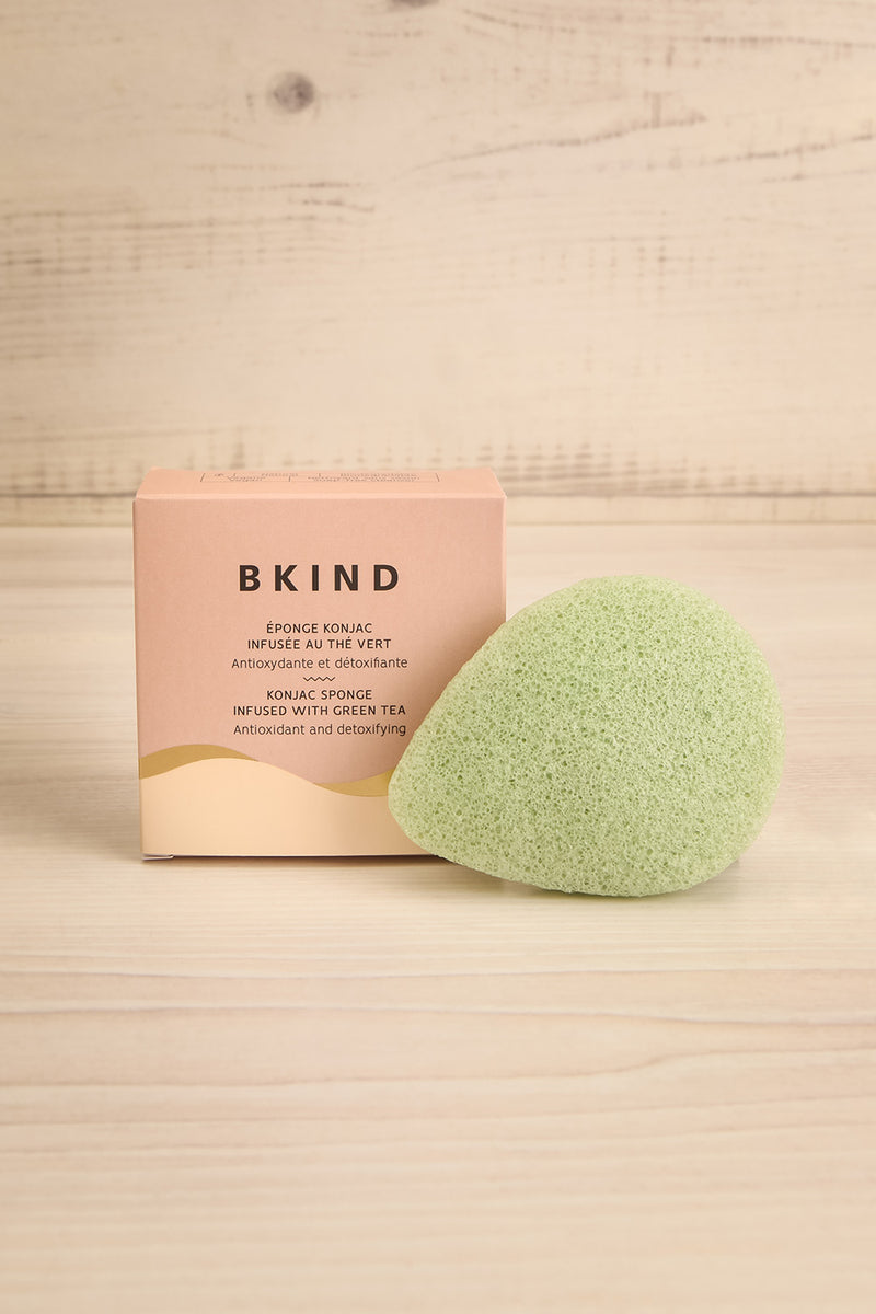 Konjac Sponge Green Tea | La petite garçonne