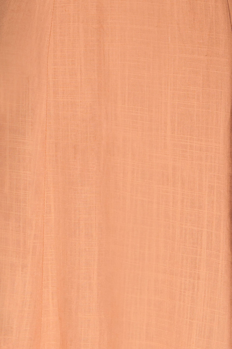Krouna Day Salmon Pink Button-Up Midi Dress | La Petite Garçonne