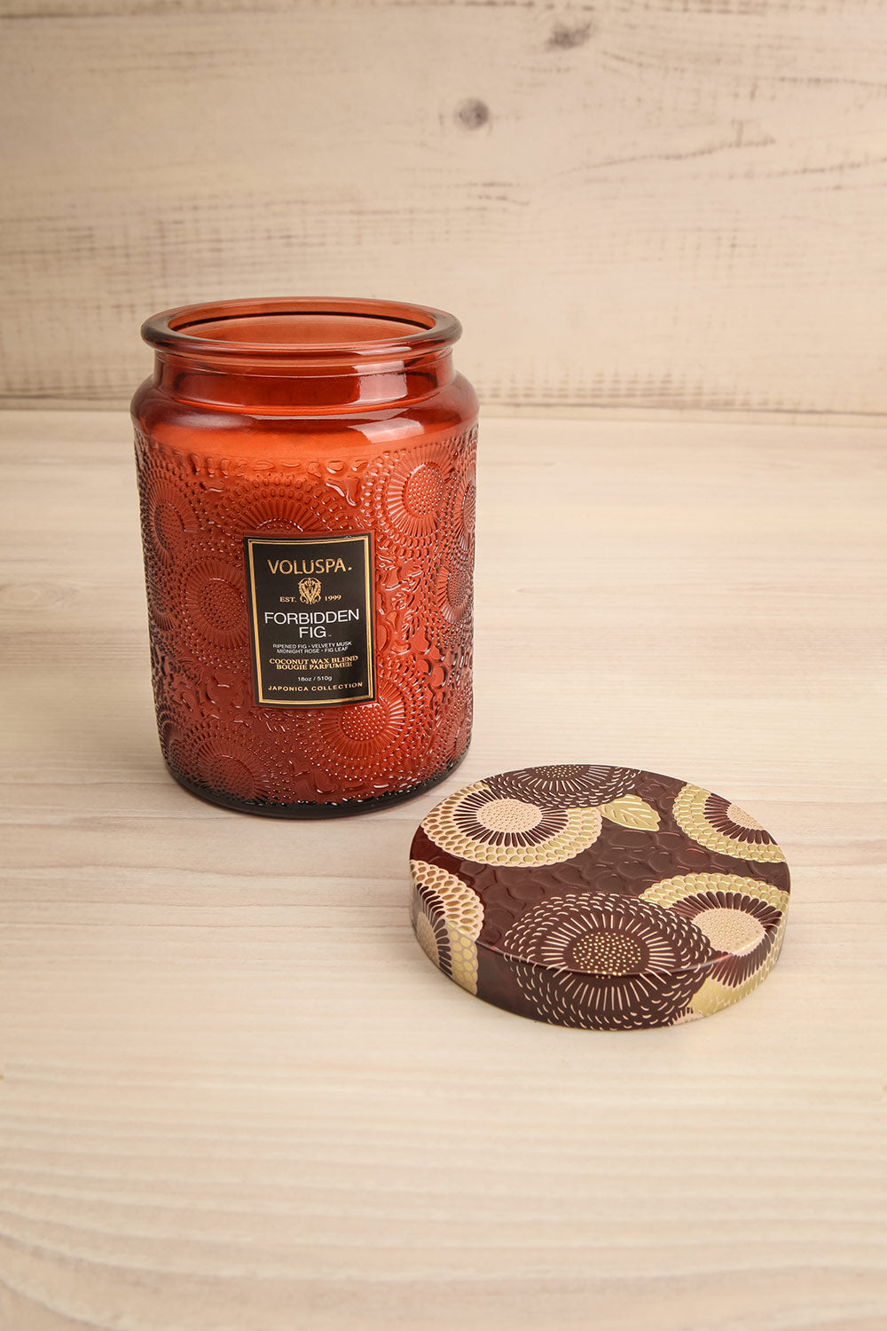 Forbidden Fig Large Jar Candle | Maison garçonne