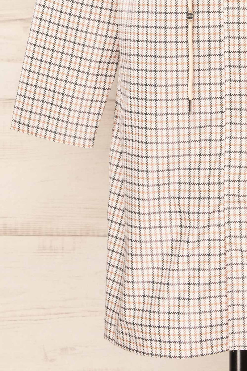 Loughborough Plaid Raincoat | La petite garçonne