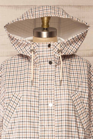 Loughborough Plaid Raincoat | La petite garçonne