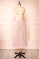 Manitou Pink A-line Midi Tulle Skirt | Boutique 1861