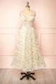 Melwyn Embroidered White Midi Dress | Boutique 1861