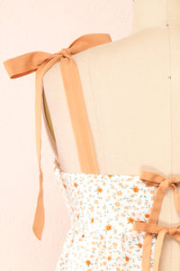 Minxie Tie Strap Floral Cami Top | Boutique 1861