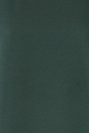 Perth Green Crepe Short Sleeve Blouse | La petite garçonne