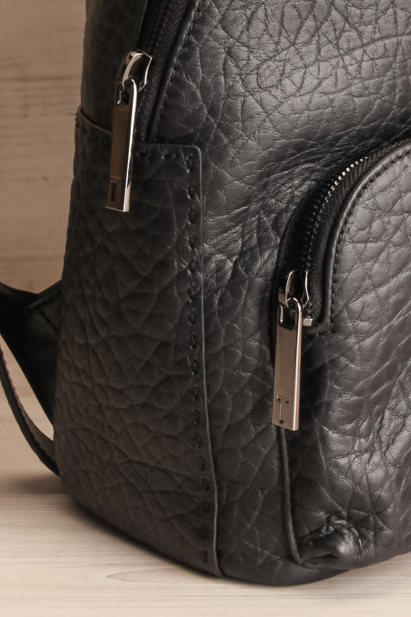 Possum Black Leather Ted Baker Backpack | La Petite Garçonne