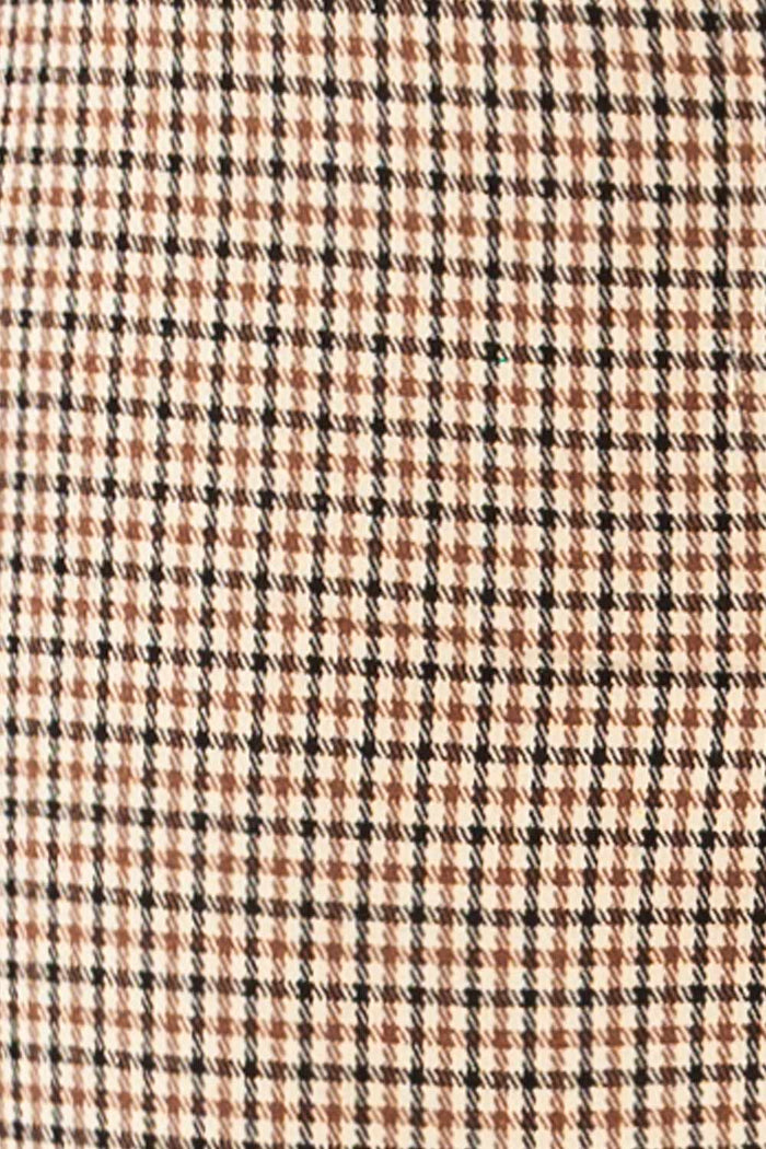 Santander High-Waisted Plaid Pants | La petite garçonne