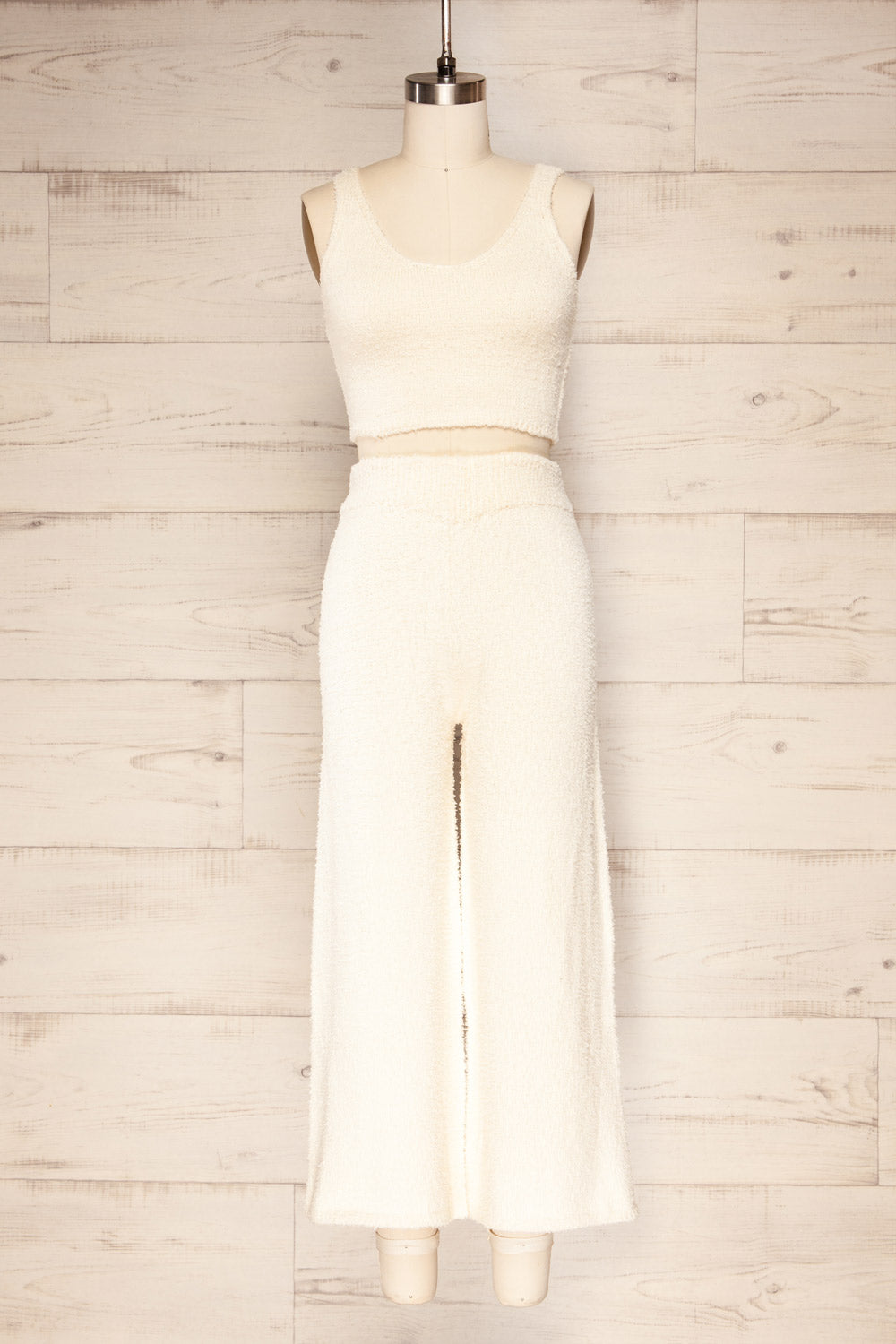 Set Loft Ivory Cami & Pants | La petite garçonne